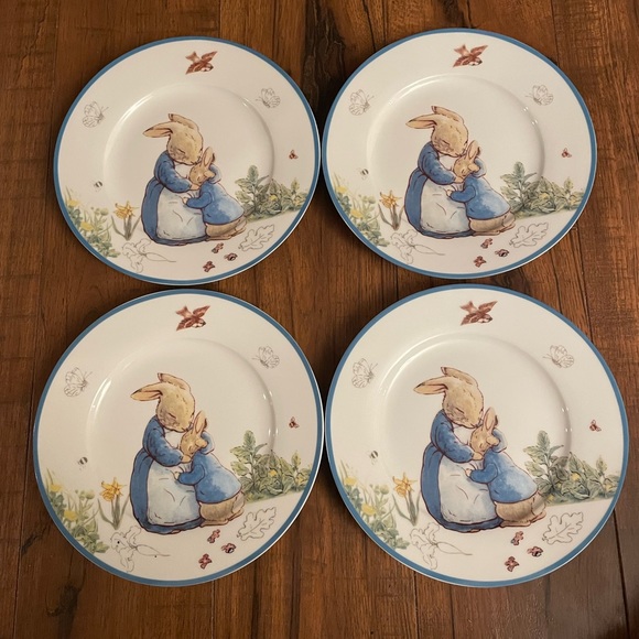 Beatrix Potter | Dining | Beatrix Potter Set 4 Peter Rabbit Salad ...